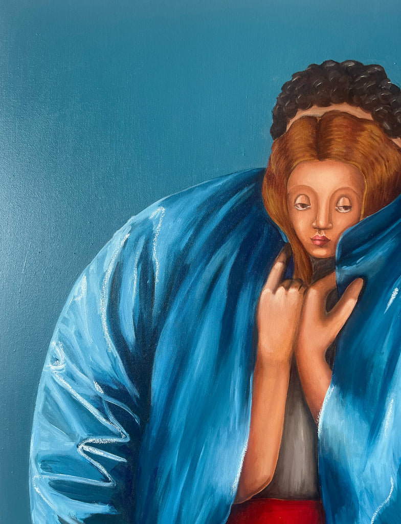 The Blue Jacket / Fine Art Print – Jule Waibel Designs